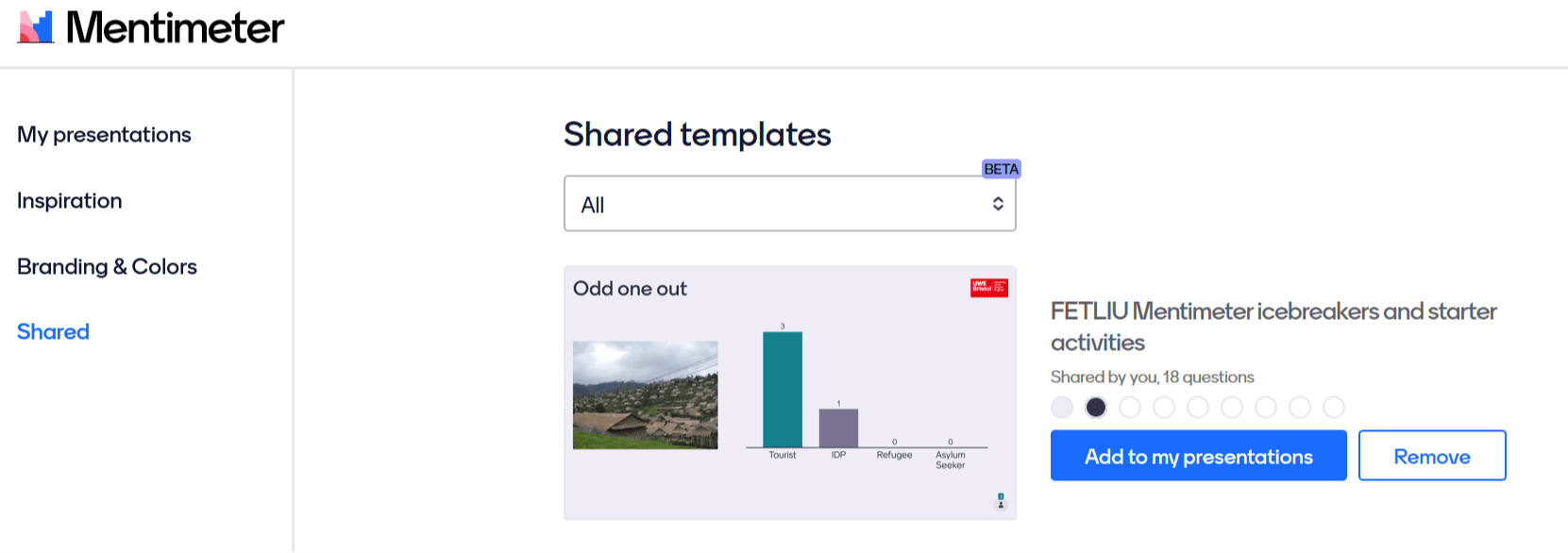Mentimeter icebreaker activities | Digital Learning Service in CATE